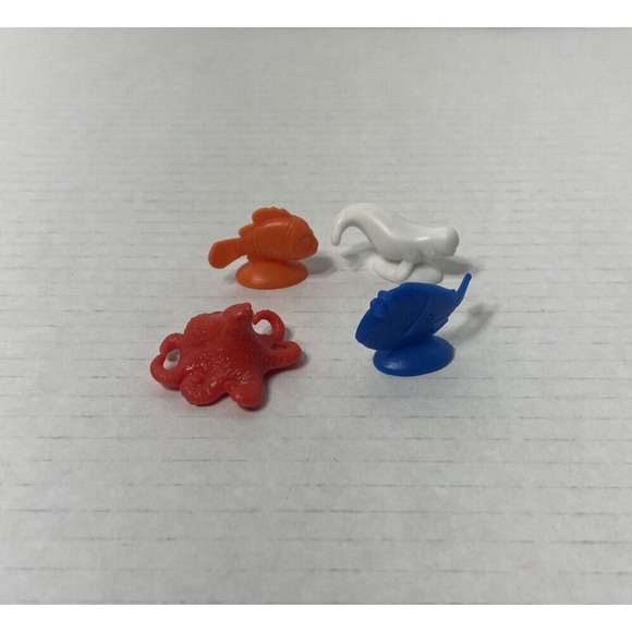 Hasbro | Games | Monopoly Junior Finding Dory 4 Character Tokens 25 ...
